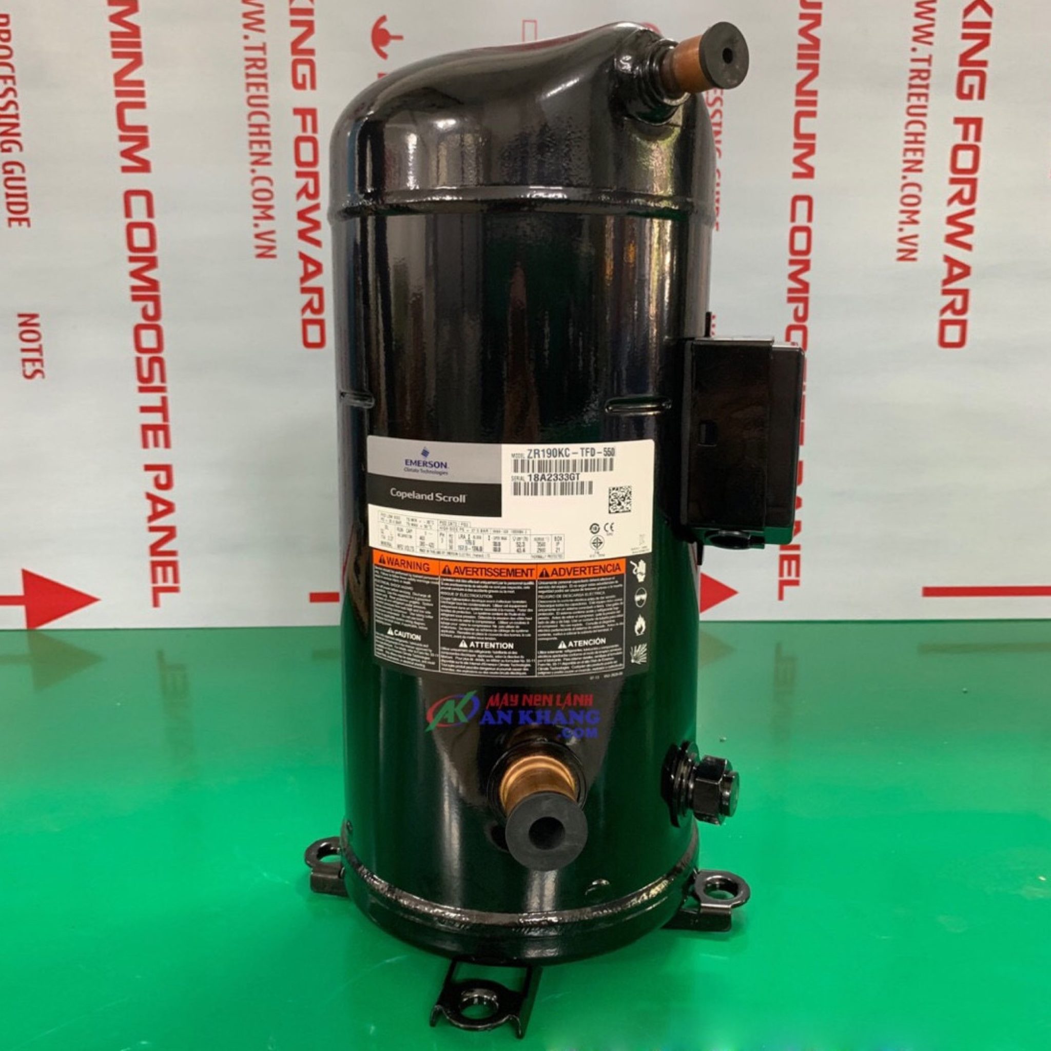 Máy Nén Lạnh Copeland 5HP ZR61KC-TFD-522 | ANKACO.VN